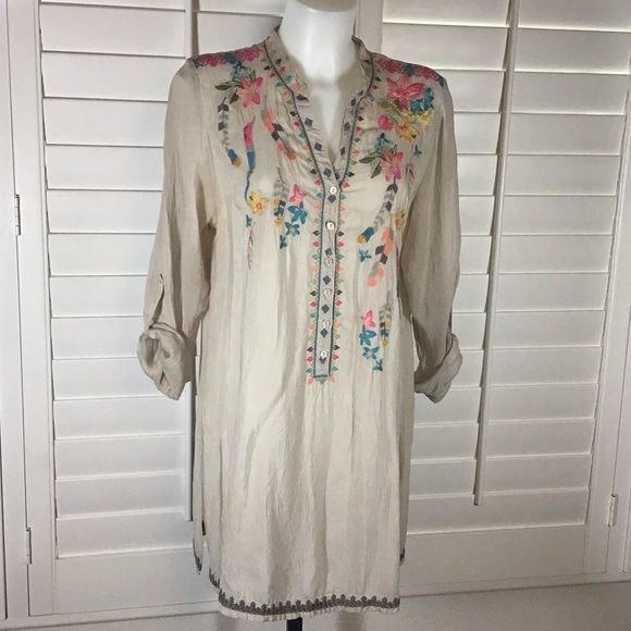 Johnny Was | Tops | Johnny Was Tunic | Poshmark